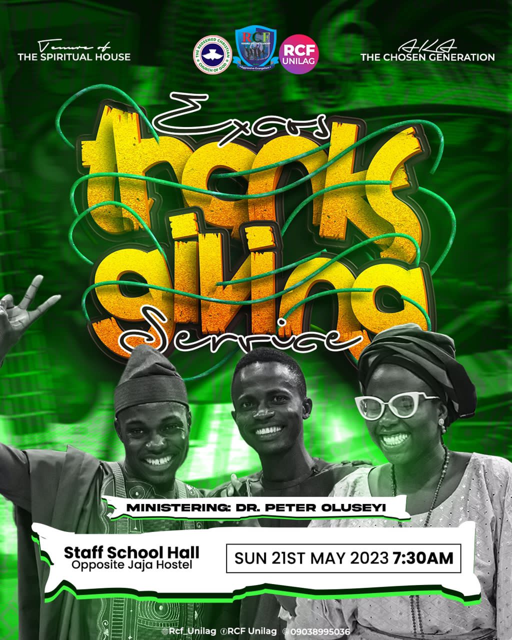 Excos’ Thanksgiving - RCF UNILAG