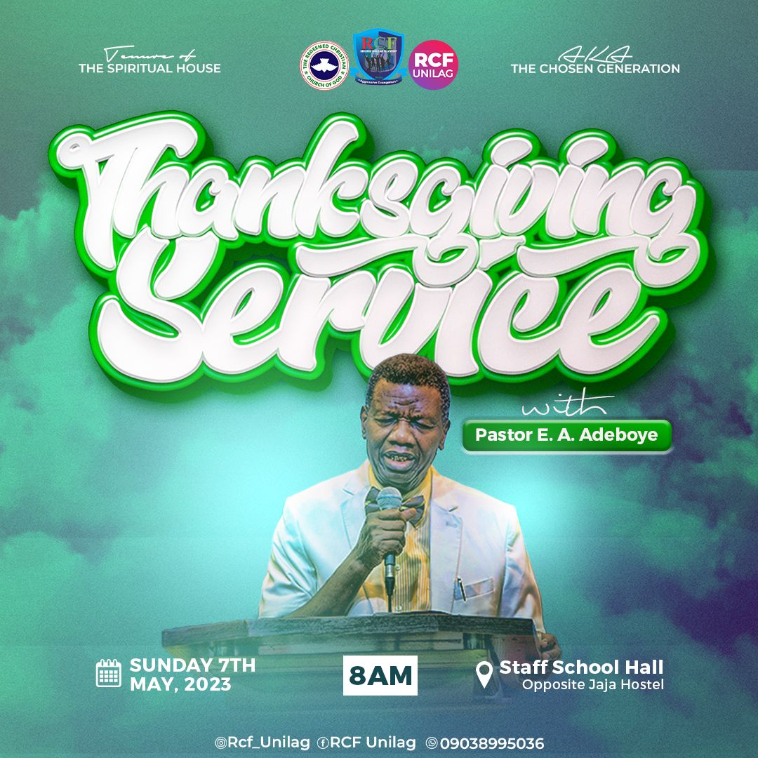 RCF Unilag | HOME - RCF UNILAG